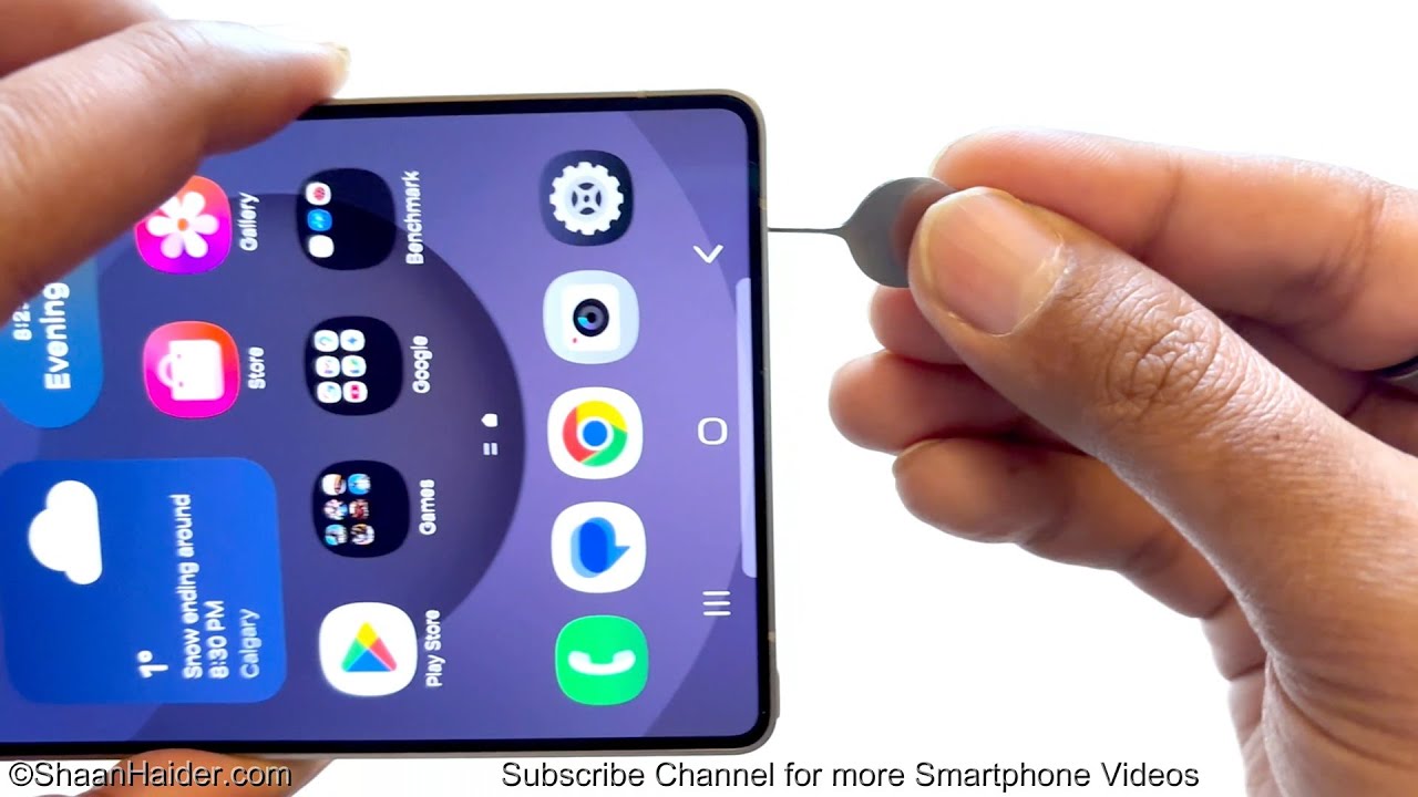 How to Insert SIM Card on Samsung Galaxy S25 Ultra, S25, S25 Plus etc ...