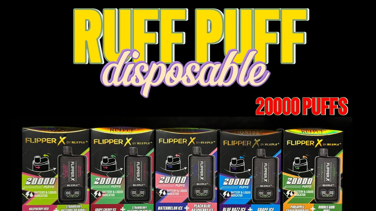 RUFF PUFF DISPOSABLE | 20000 PUFFS | #vapeshack #vapetrick #viralvideos ...