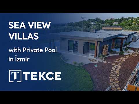 Luxury Sea View Villas in Urla İzmir | Private Pool & Spacious Gardens