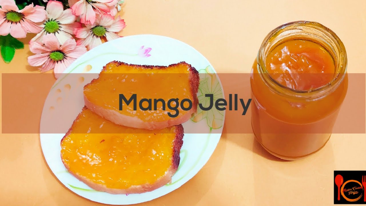 পাকা আমের জেলি/জ্যাম ।। স্বাস্থ্যকর জেলি ।। How to make Mango Jam ...