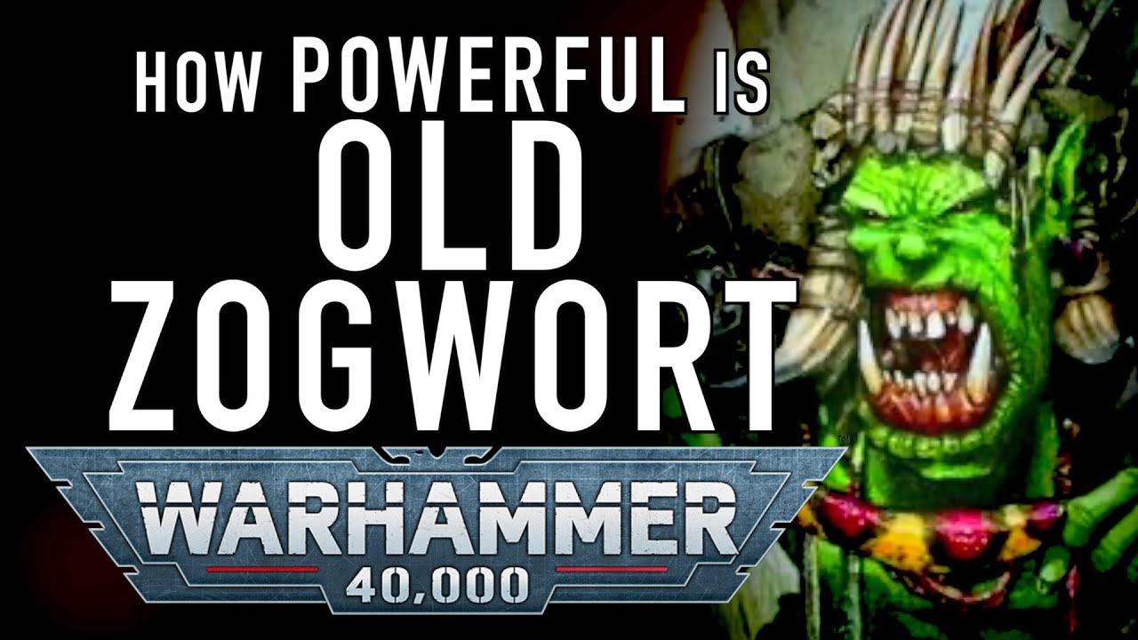 40 Facts and Lore on Old Zogwort in Warhammer 40K - YouTube