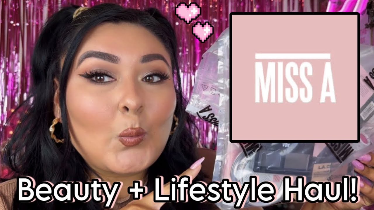 MASSIVE SHOP MISS A HAUL // MAKEUP AND LIFESTYLE! - YouTube