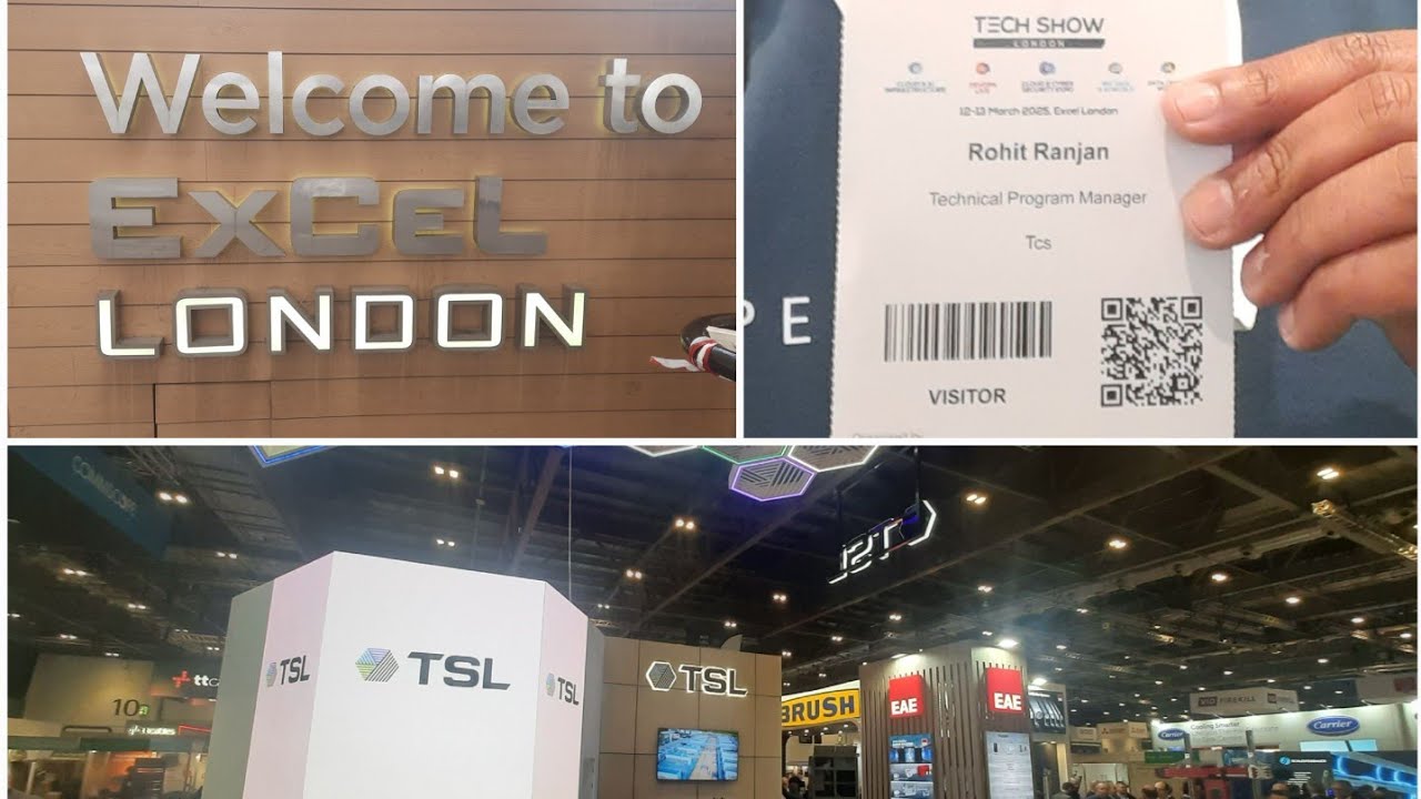 Technology Show at Excel London Part 1 - YouTube