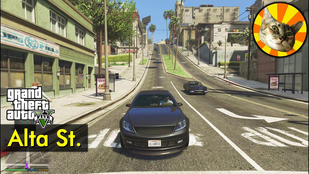 Alta Street | Roads of GTA V - YouTube