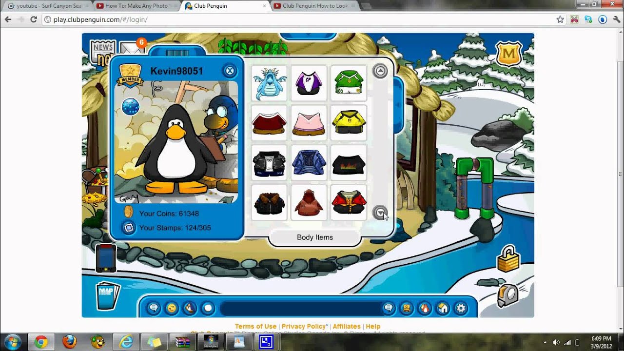club penguin how to look cool - YouTube