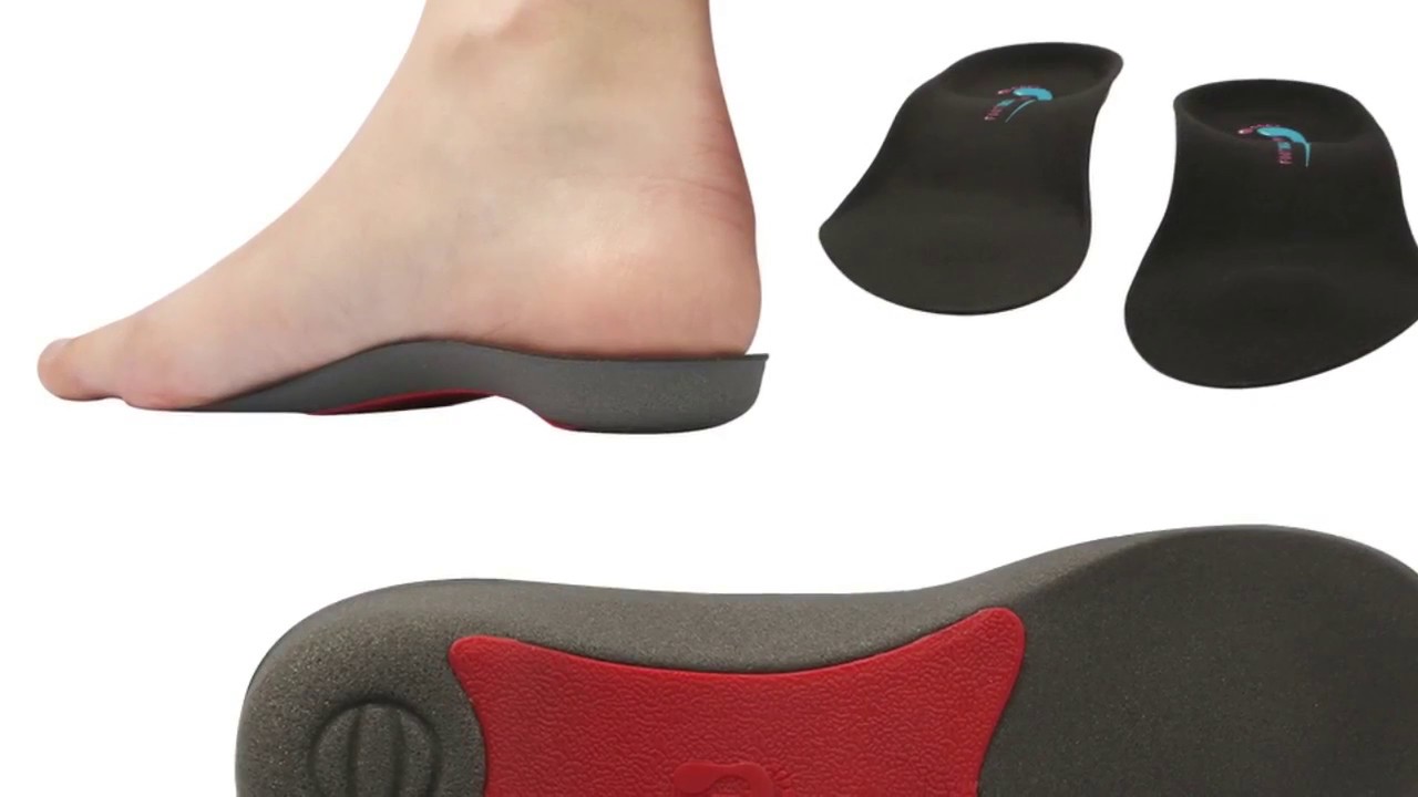 Footinsole Arch Support Foot Insoles Orthotic Shoe Inserts Flexible ...