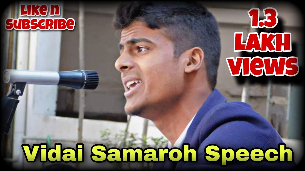 VIDAI SAMAROH SPEECH - YouTube