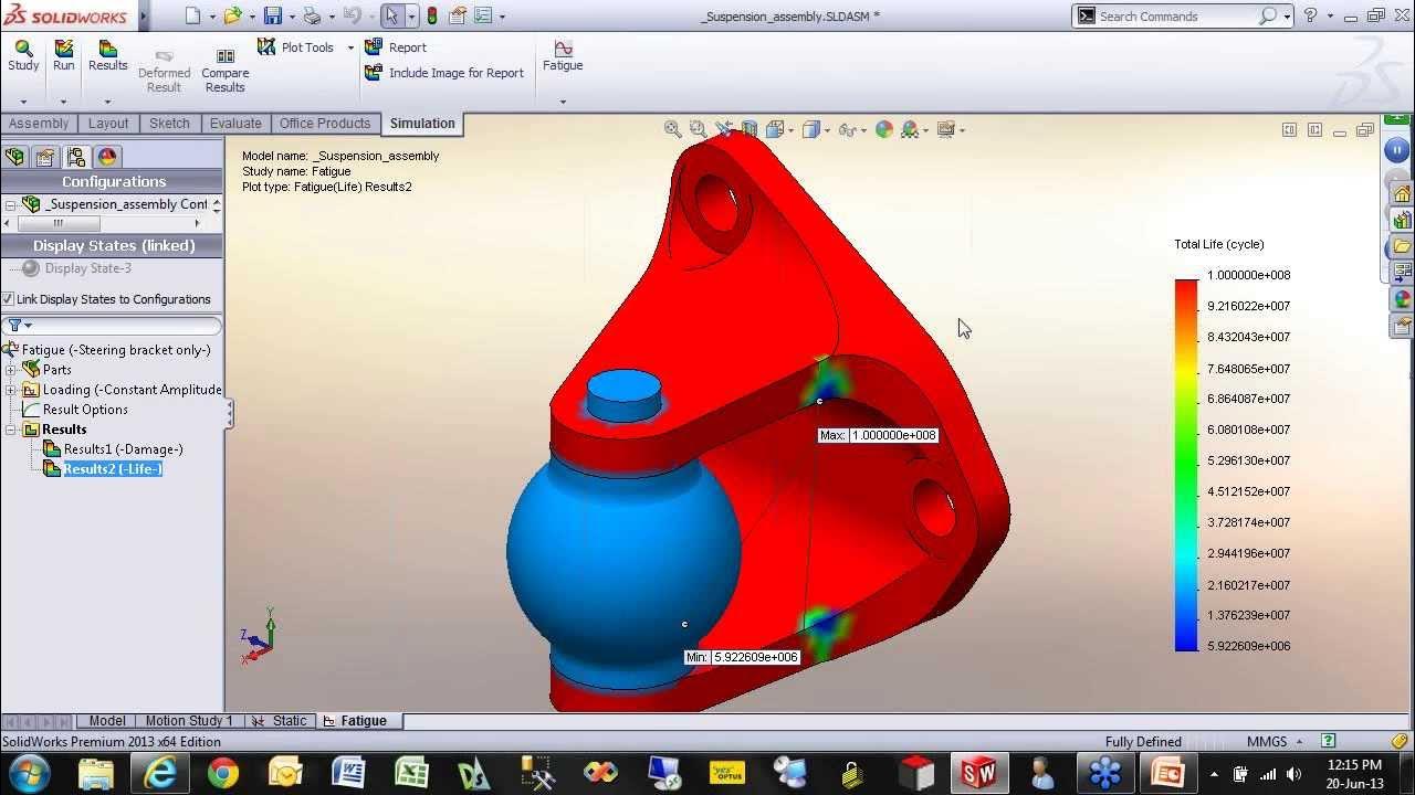 Maximize Product Life with SolidWorks Simulation in 40 Minutes - YouTube