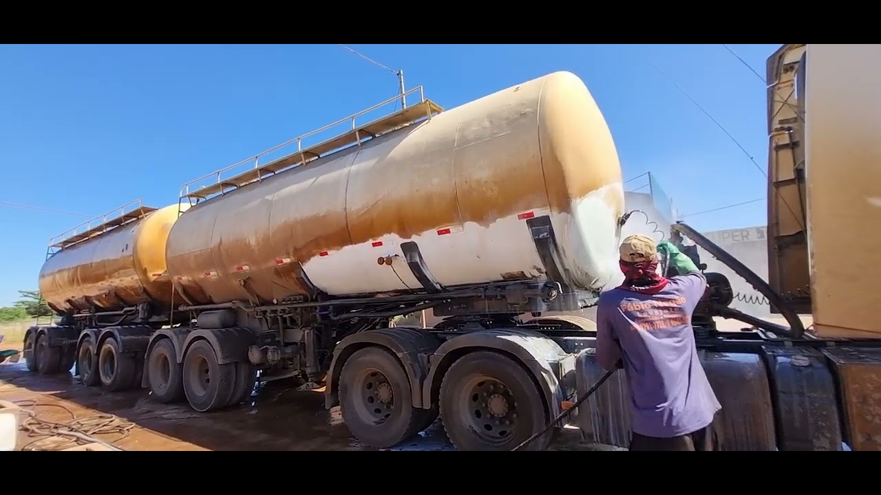 Produto solopan agindo no caminhão de cimento - YouTube