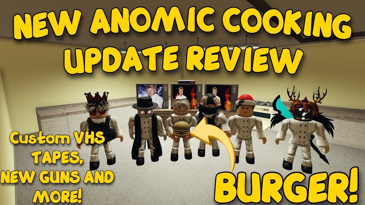NEW ANOMIC COOKING UPDATE REVIEW ( NEW GUNS,CUSTOM VHS TAPES AND MORE ...