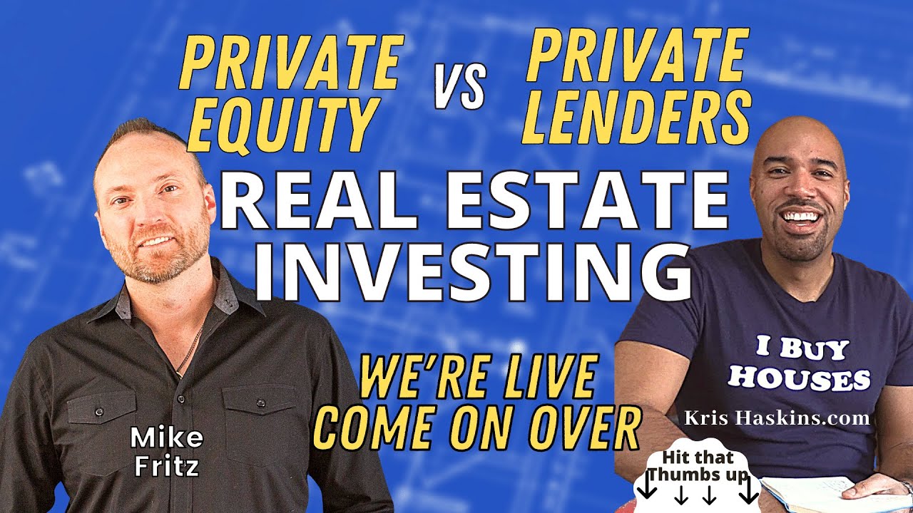 Private equity vs private lending real estate investing - YouTube