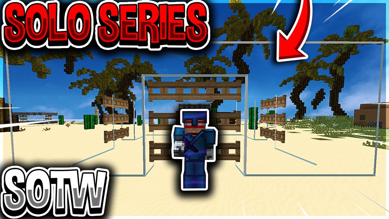 my first ever SOLO SERIES *SOTW* | Minecraft HCF - YouTube