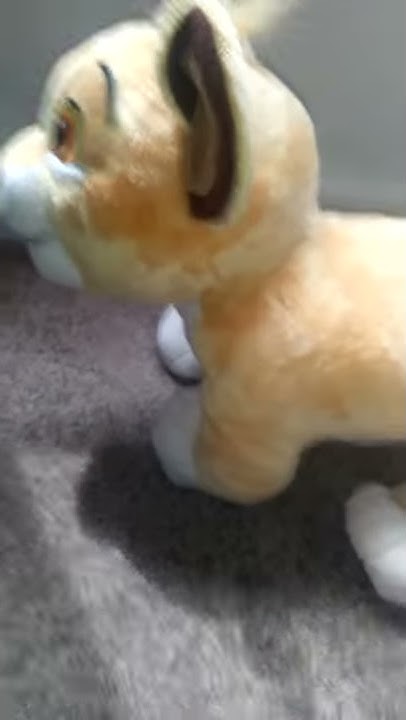 My Simba Plushe - YouTube