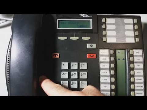 Nortel Set Capabilities programming