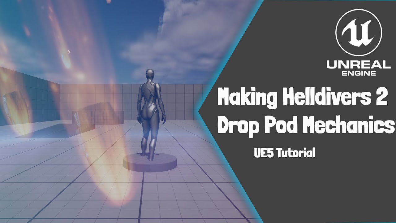 Making Drop Pods from Helldivers 2 in Unreal Engine 5! - YouTube