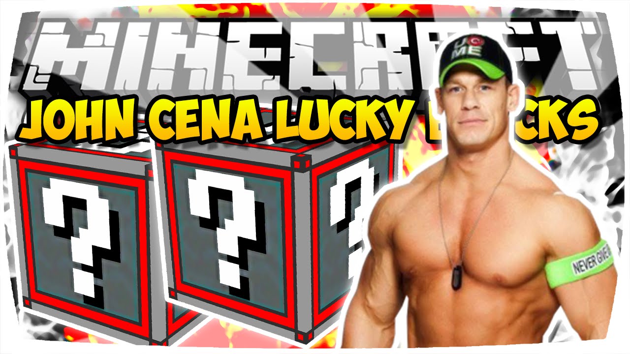 MINECRAFT: JOHN CENA LUCKY BLOCK MOD - John Cena in Minecraft?! | Nunan ...