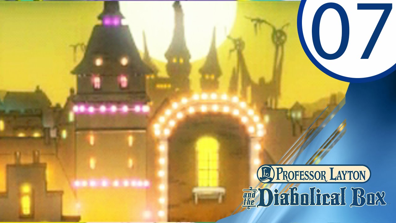 7 - Let's Play: Professeur Layton et la boite de Pandore - La ville ...
