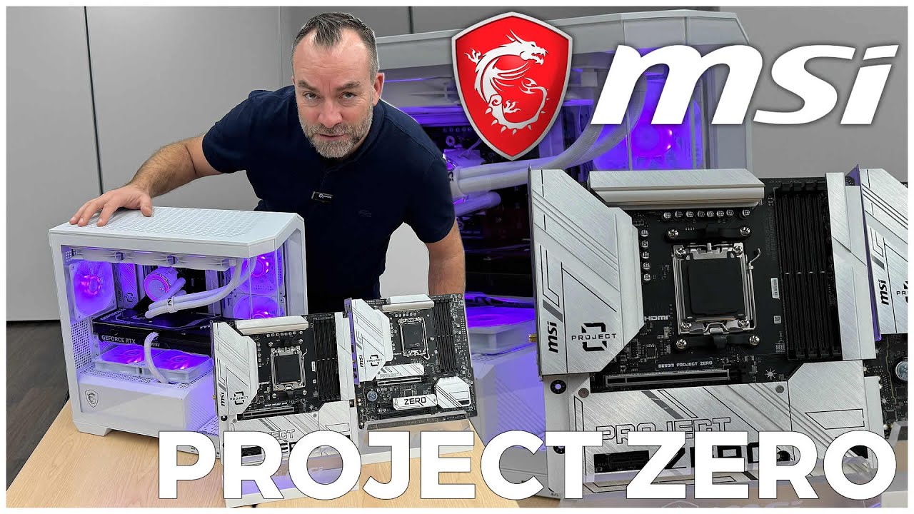 MSI PROJECT ZERO MAG PANO M100R : Pour un montage parfait !!! - YouTube
