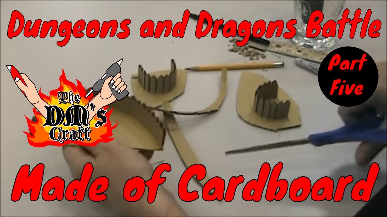 Dungeons and Dragons Battle Made of Cardboard (the DM's Craft EP14, p5 ...