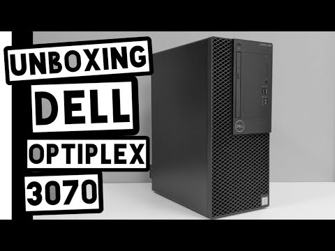 Dell OptiPlex 3070 UNBOXING - YouTube