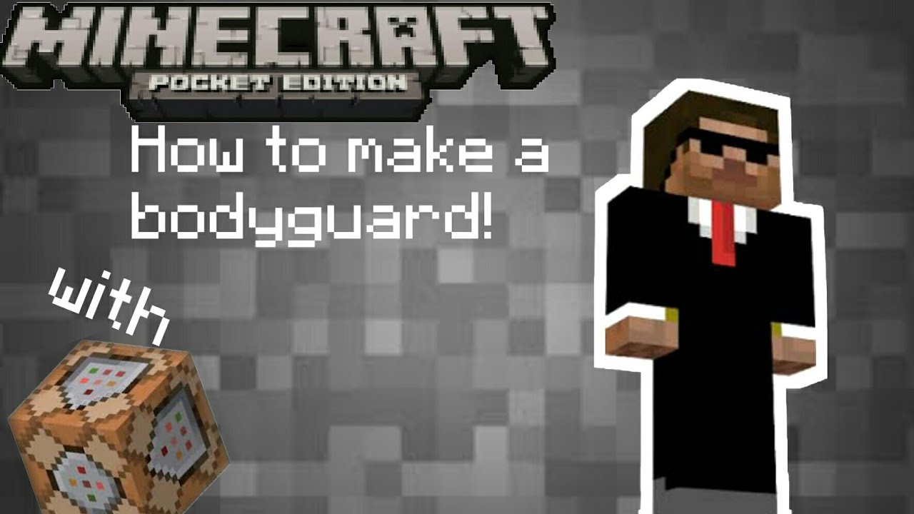 ️How to make bodyguard in Minecraft command block - YouTube