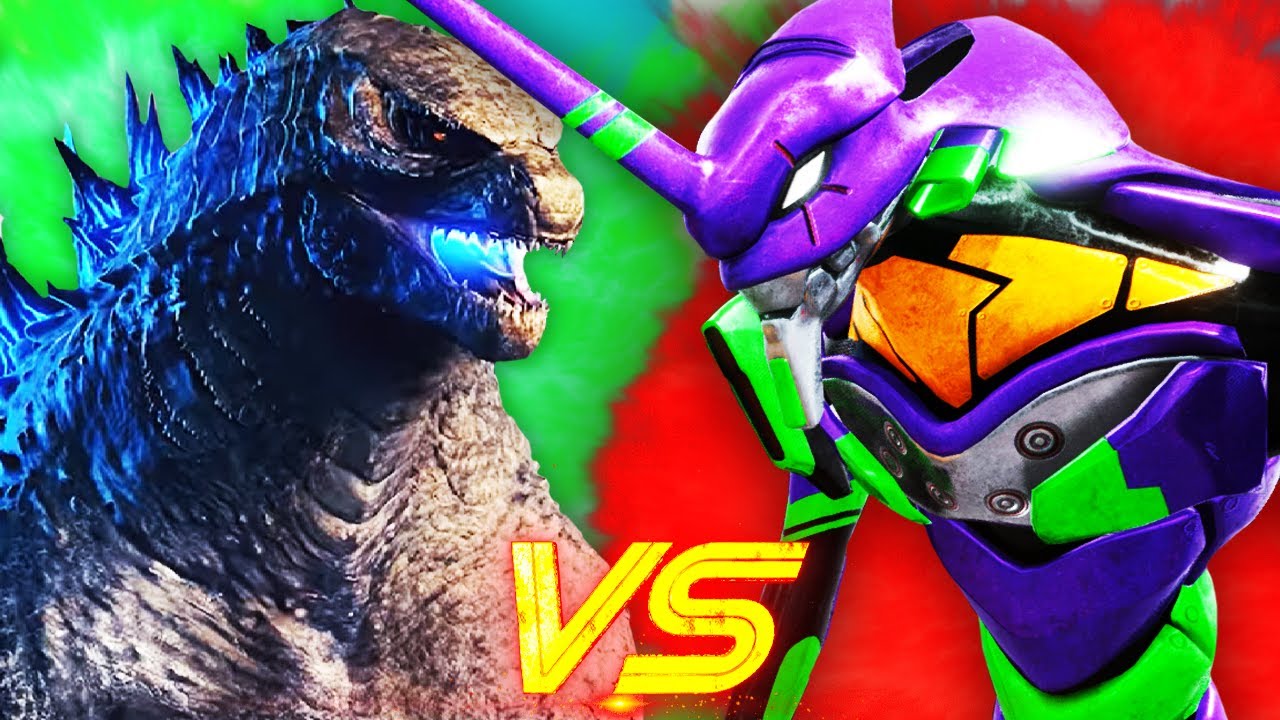 EVA 01 vs GODZILLA KAIJU in ROBLOX - YouTube