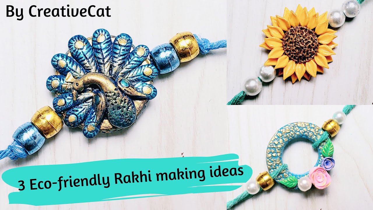 Eco friendly Rakshabandhan 2019 DIY Rakhi Making Unique Rakhi Designs eco-friendly-rakshabandhan-2019-diy-rakhi-making-unique-rakhi-designs