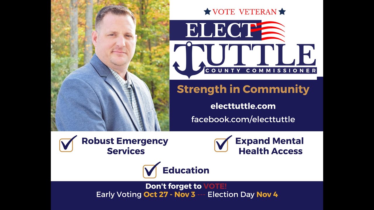 Steven Tuttle for County Commissioner - Introduction - YouTube