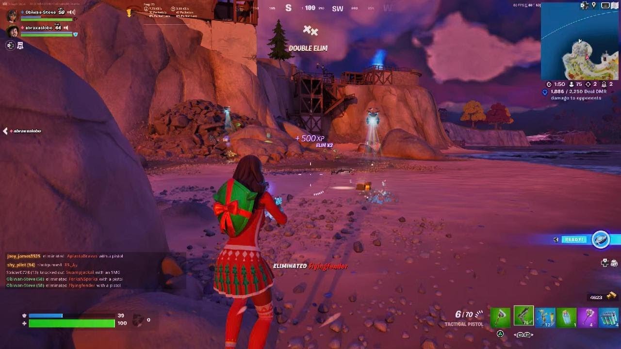 Fortnite C4S1 Coastal Battlement to Eastern Watch - YouTube