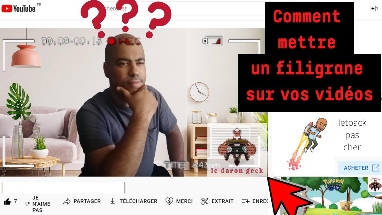 comment mettre un filigrane sur vos vidéos youtube - YouTube