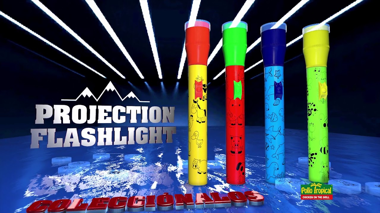 Projection Flashlight - YouTube