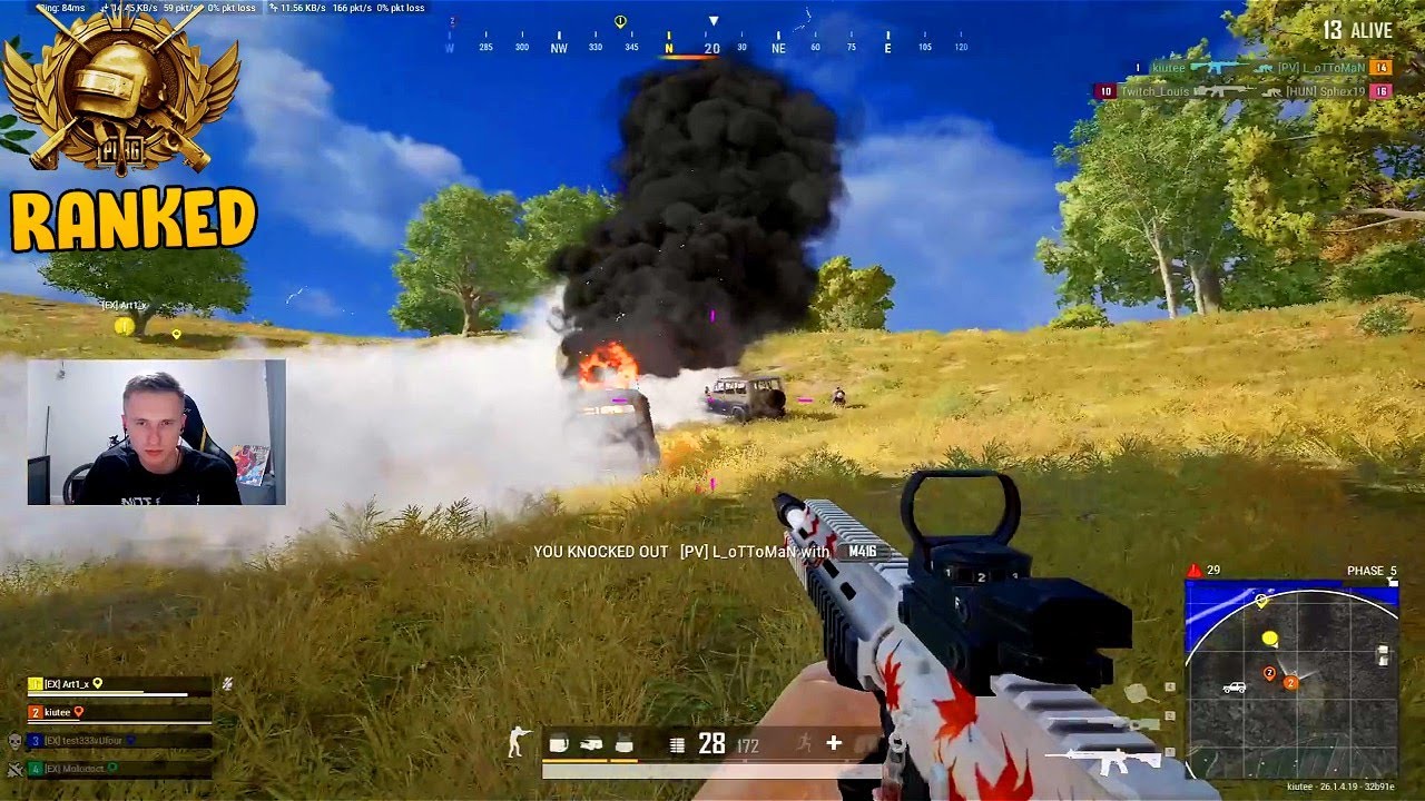 Exalt Team: ubah - 13 Kills solo, ft. Art1_x, fate and Molodoct in PUBG ...