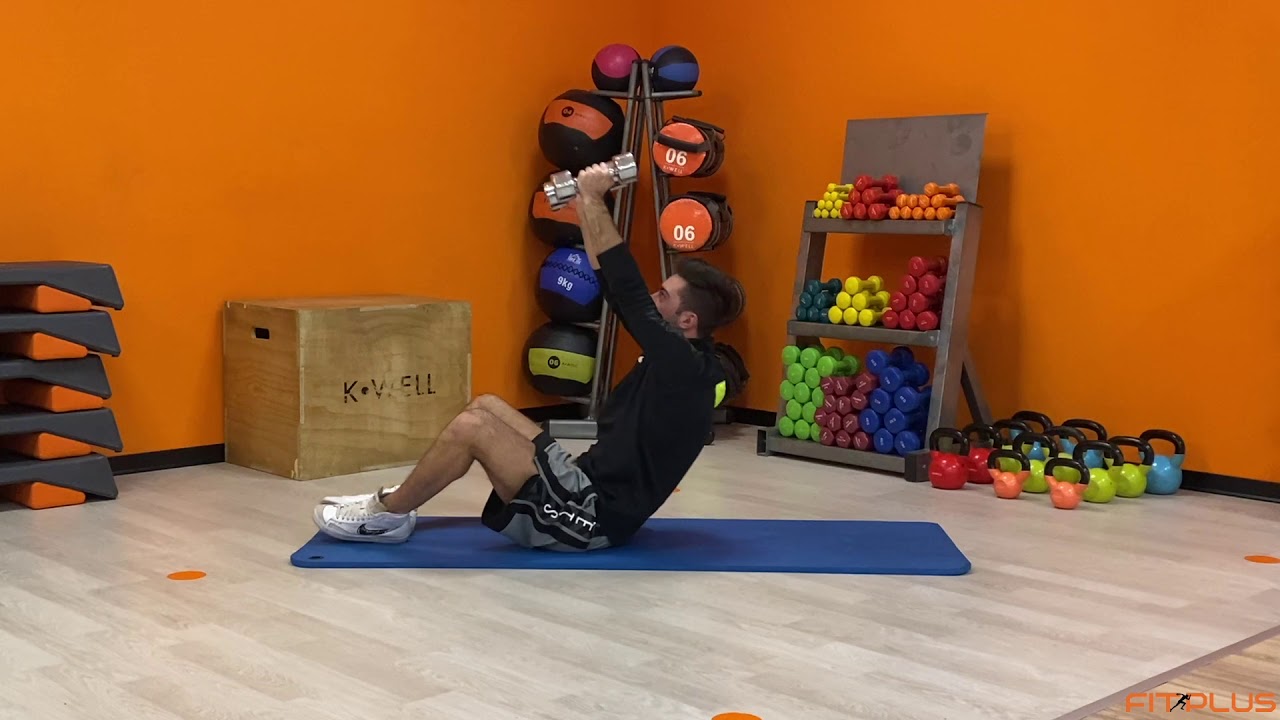 Butterfly Sit Up Manubri - YouTube