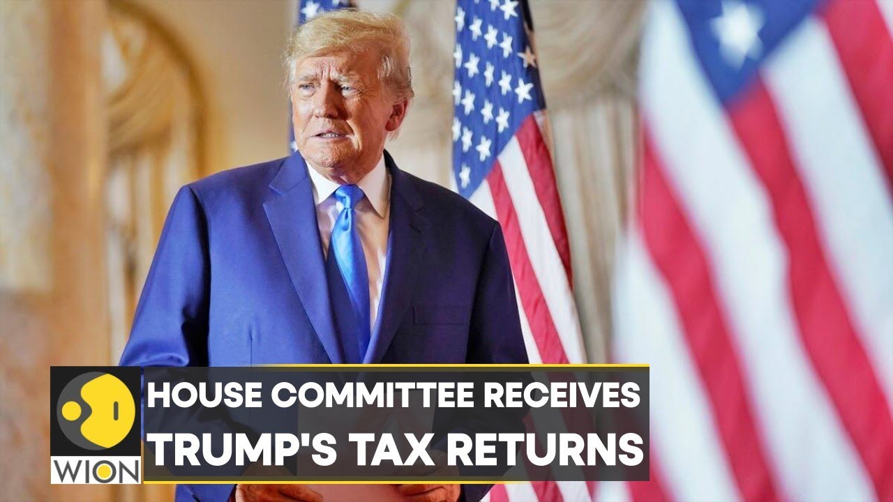 IRS releases Donald Trump's tax records to House Committee ...