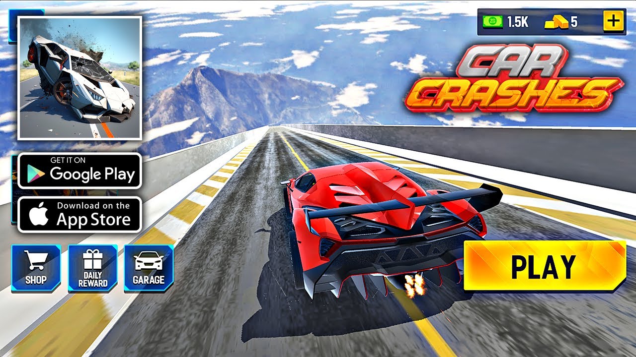 Mega Car Crash Simulator Gameplay 2023 | Ultra Max Graphics 120 FPS ...