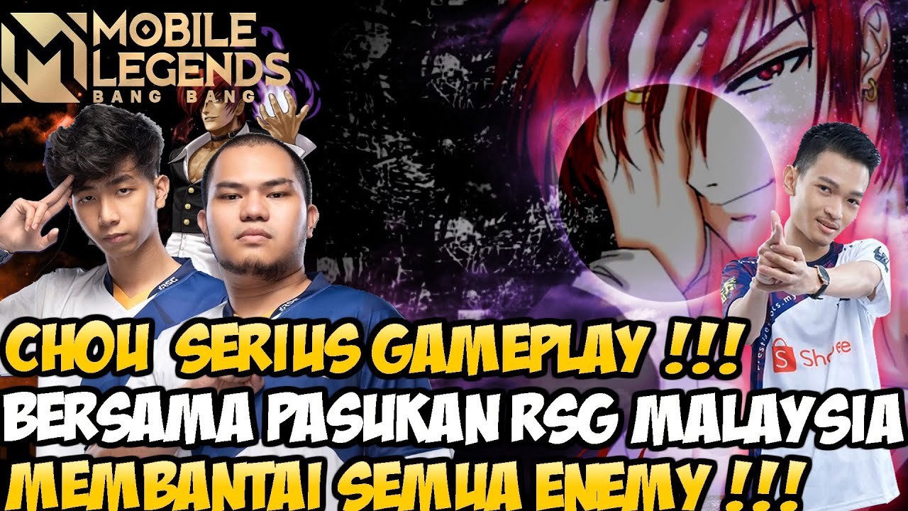 SYNO CHOU SERIUS GAMEPLAY FT TEAM RSG MALAYSIA MEMBANTAI SEMUA ENEMY ...