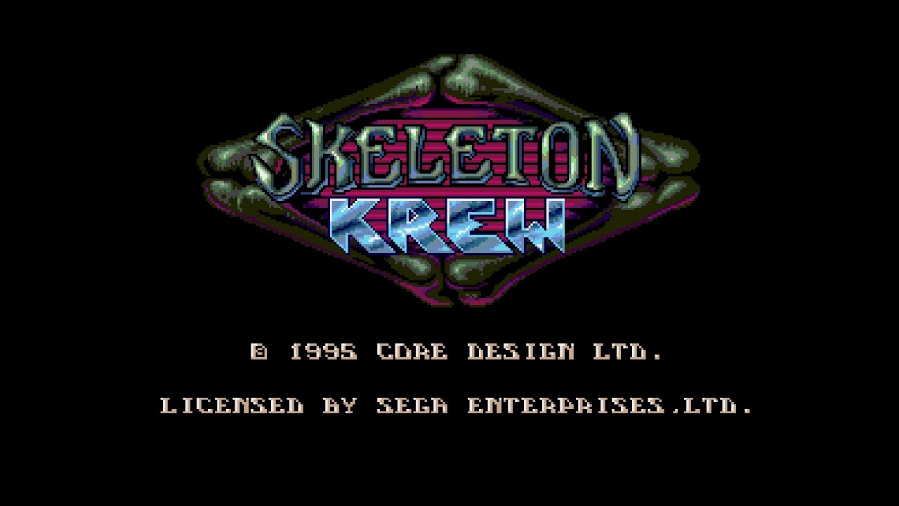 Skeleton Krew. [Mega Drive - Core Design]. (1995). HARD. RIB. ALL ...