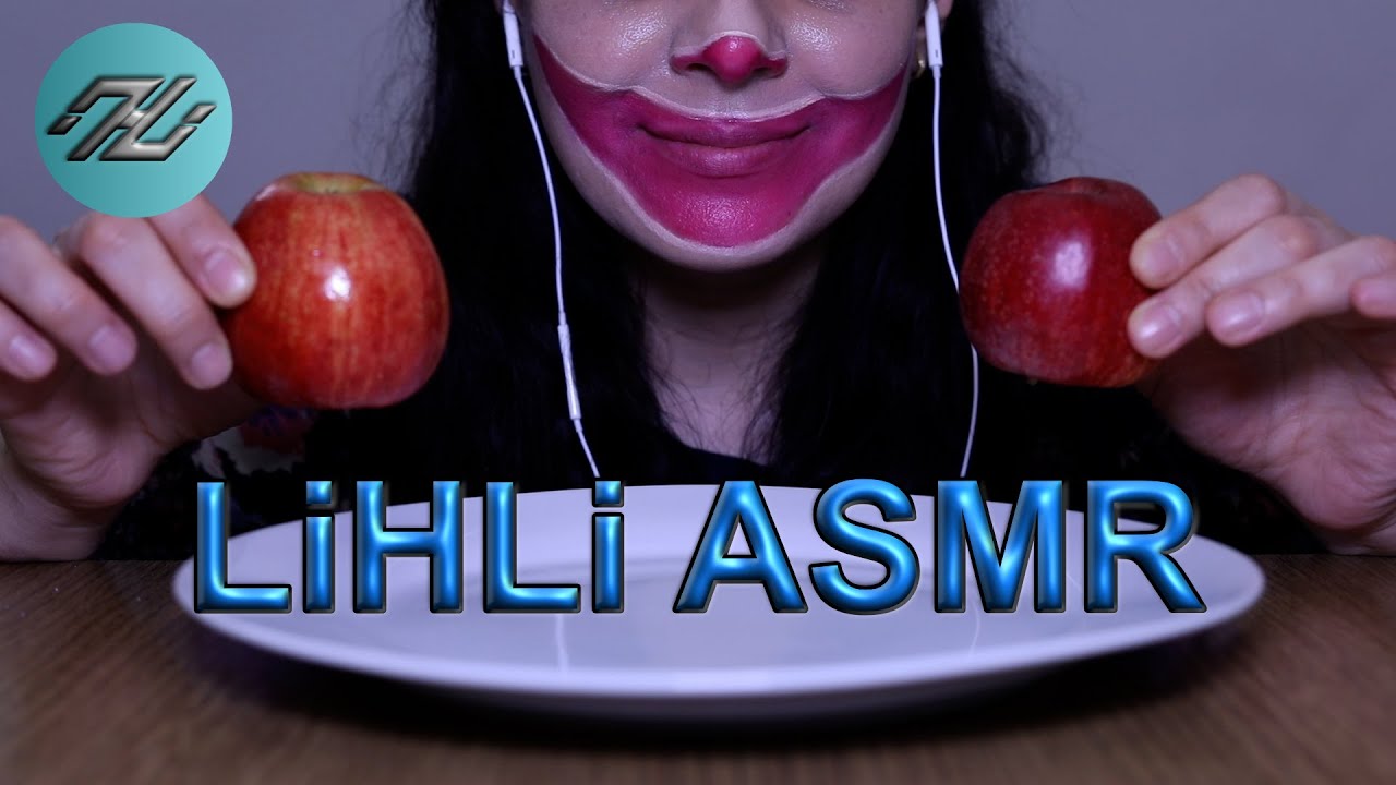 ASMR || EATING APPLE | FRUIT | SOOTHING SOUNDS - YouTube