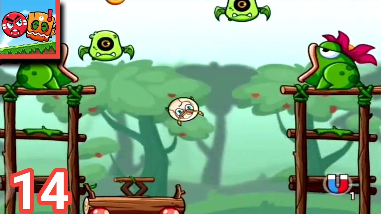 Ball V Red Boss Challenge Big Frog Fight Beach Level 56-59 Gameplay ...