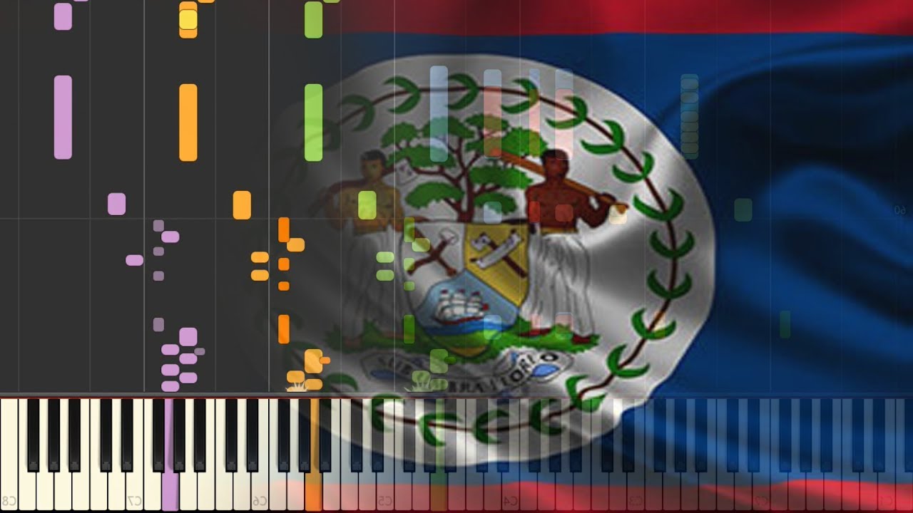 The National Anthem Of: Belize [SYNTHESIA] - YouTube