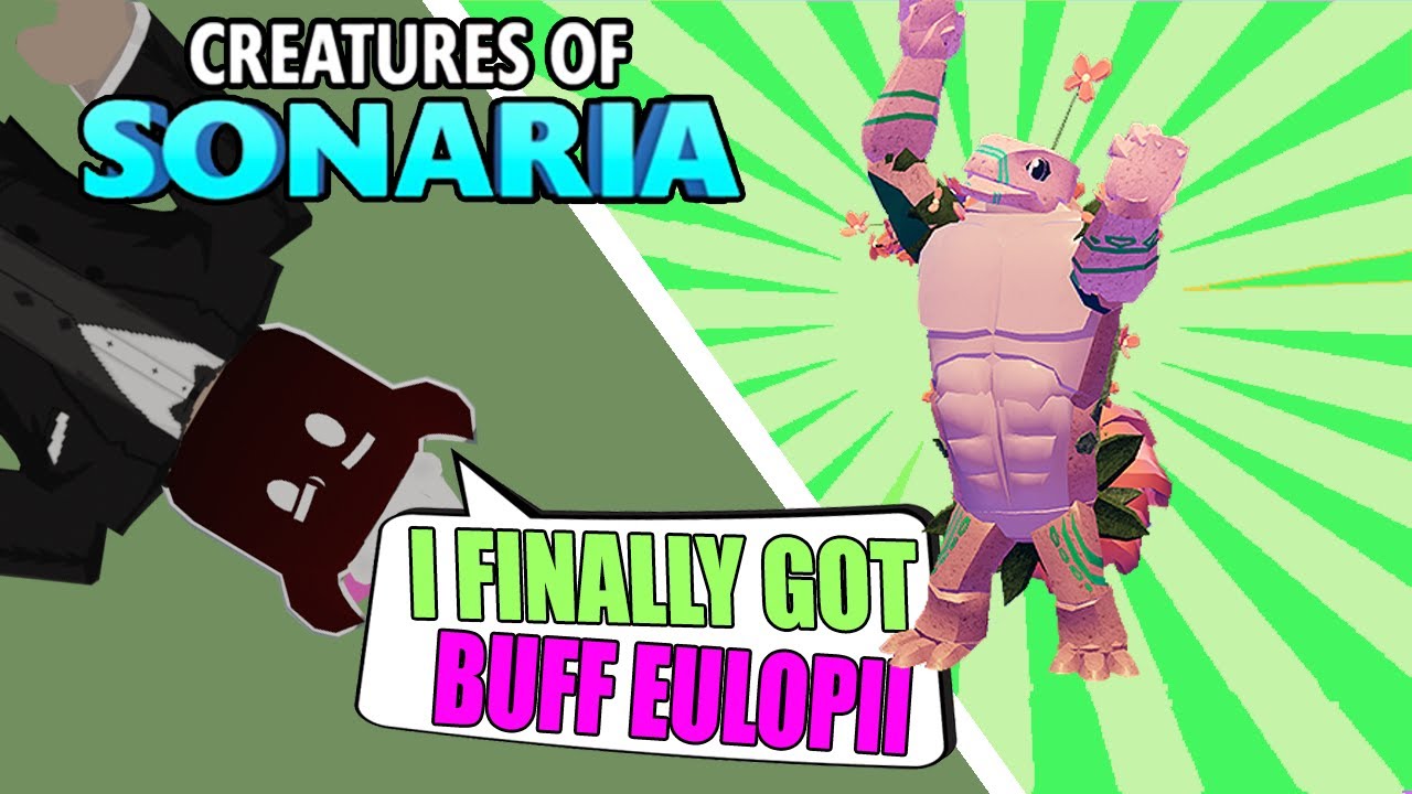 I finally got Buff Eulopii - Creatures of Sonaria- Roblox - YouTube