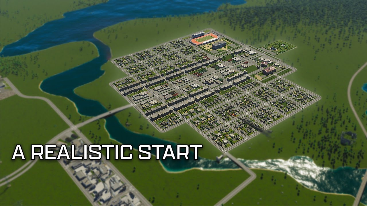 Starting A Brand New Realistic City in Cities Skylines 2! - YouTube