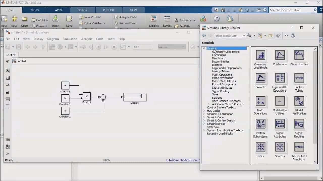Matlab Scripting For Simulink Youtube