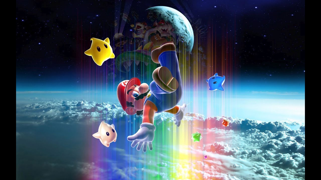 Super Mario Galaxy - Flying Mario (Relaxing Remix) - YouTube