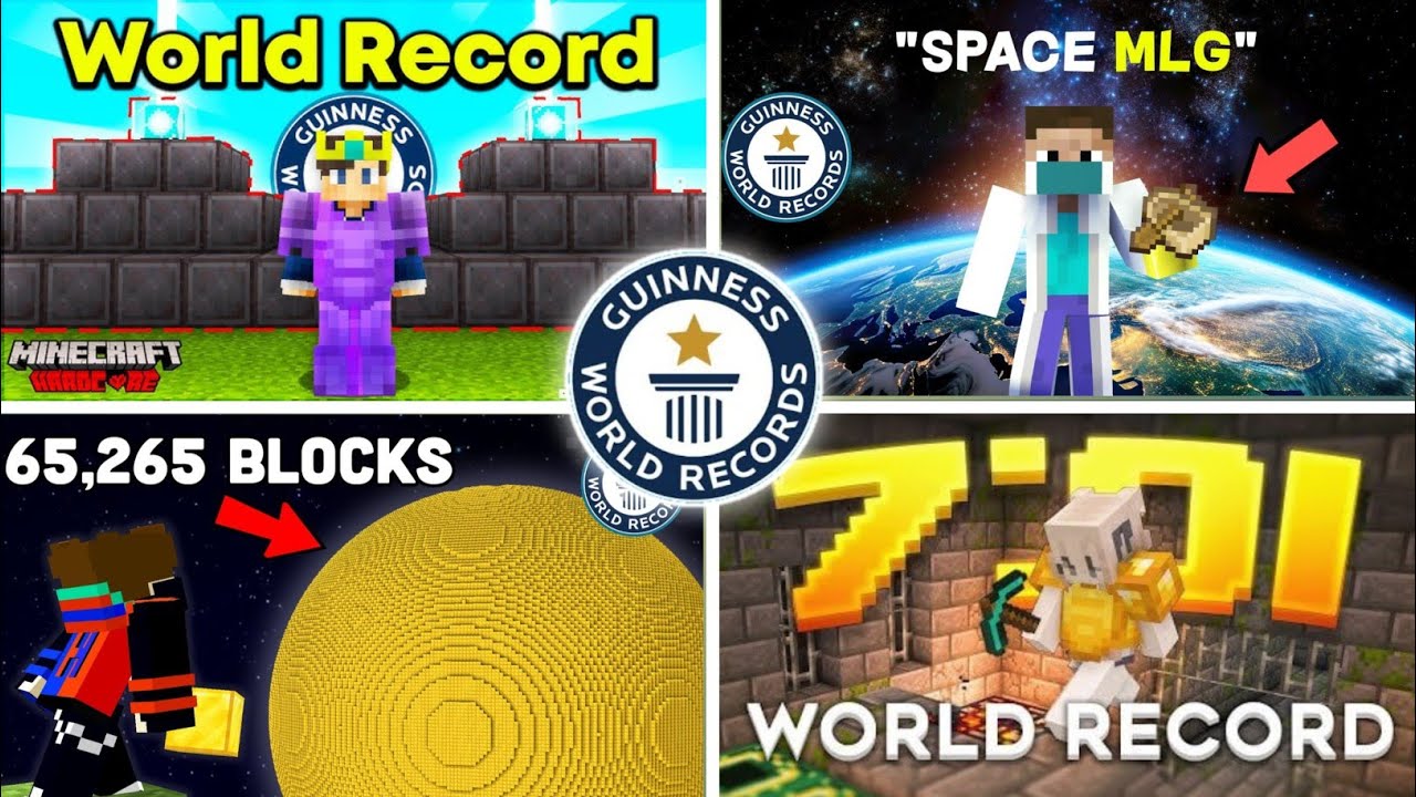 Epic World Records Made by Indian Gamers In Minecraft #Minecraft #World ...