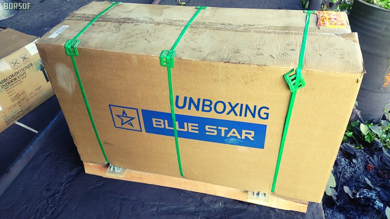 BLUE STAR 3-TON Ductable AC Unboxing | Installation Overview | BLUESTAR Ducted Split Air ...