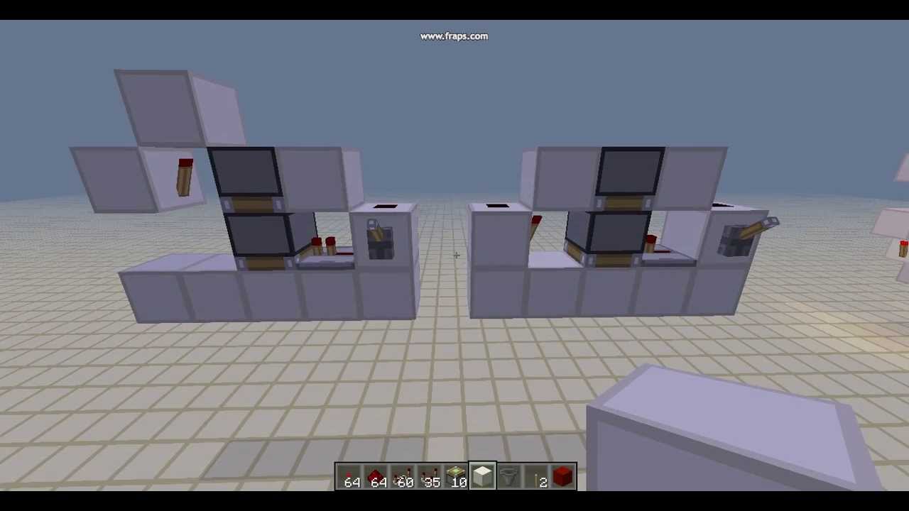 2 Very Small Flush Downward Double Piston Extenders - YouTube