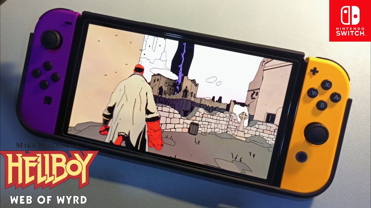Hellboy Web of Wyrd on Nintendo Switch OLED Gameplay - YouTube