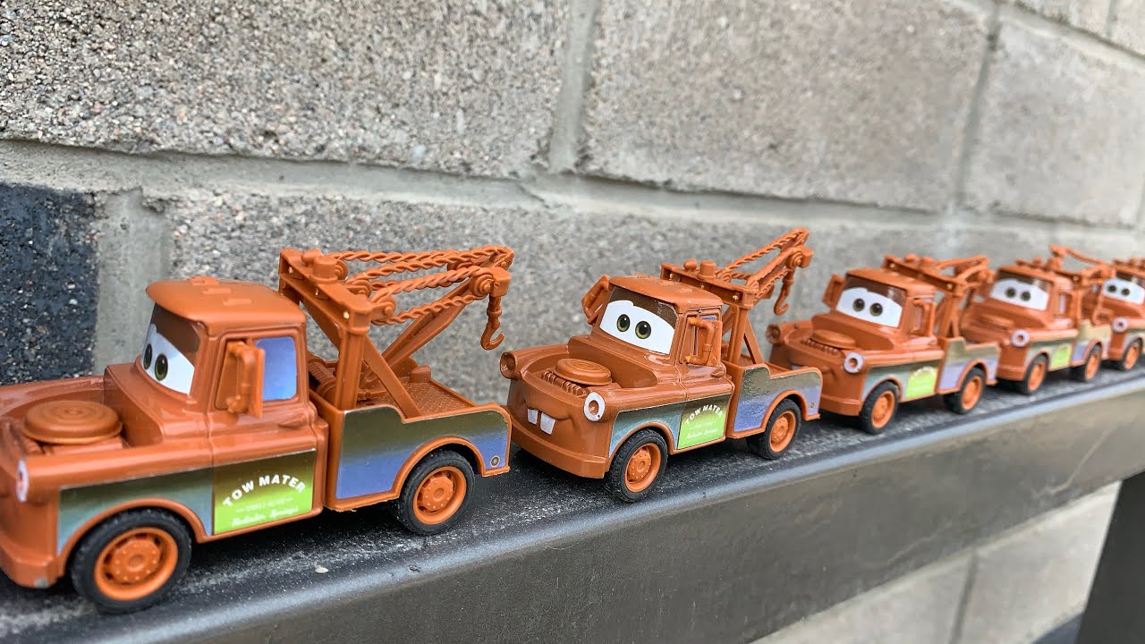 Looking for Disney Pixar Cars Tow Mators Mcgueens 寻找迪士尼汽车总动员麦昆 - YouTube