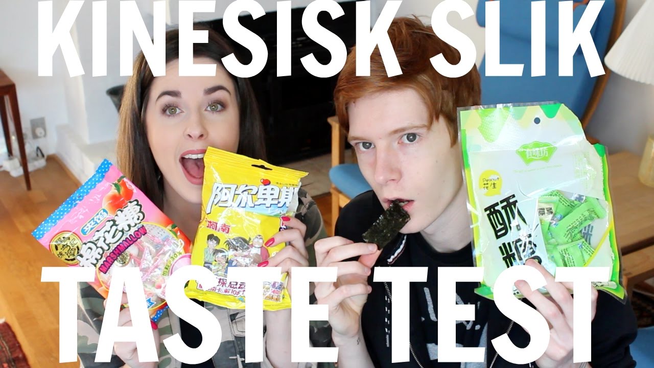 Kinesisk slik // Taste test med Flamesman1 - YouTube